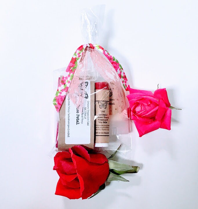 Rose Soap T Set Rose Rose Spa T Set Rose T Set Etsy