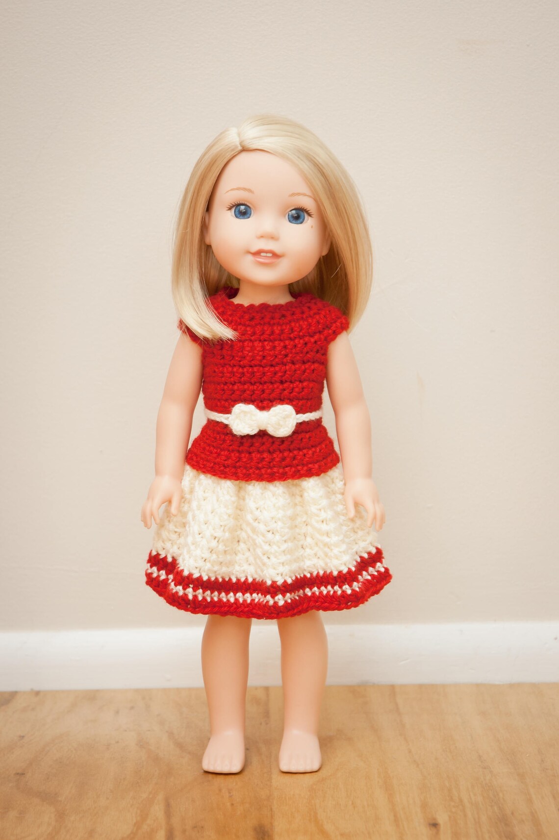 Christmas Outfit Crochet Pattern Sized to Fit Wellie Wishers- Instant ...