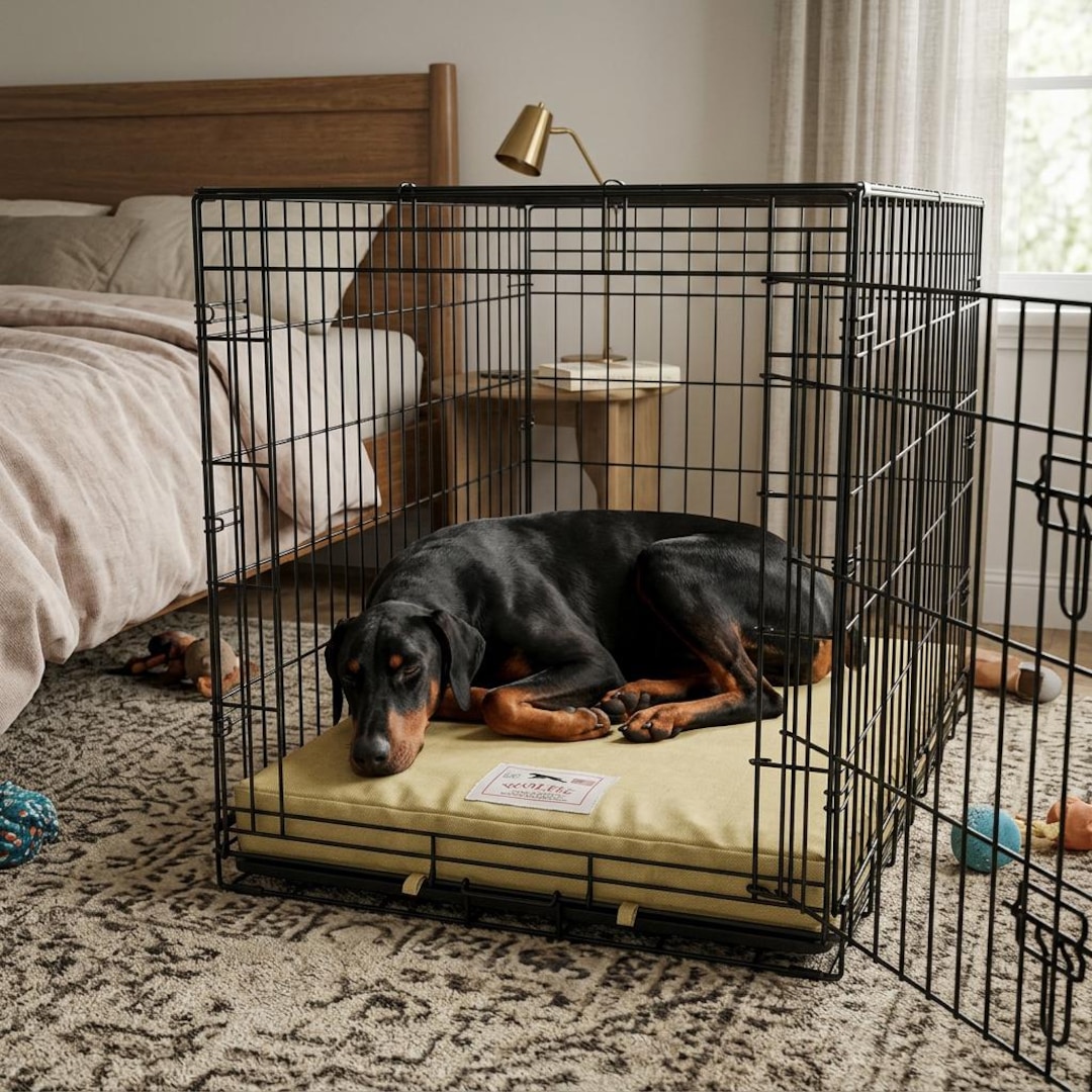 CRATE DOG BED -heavy Duty Ballistic Nylon Orthopedic Bed – Strong ...