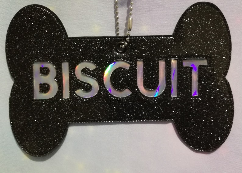 Vegan Leather Fursuit Collar Name Tag Furry Name Tag Con | Etsy