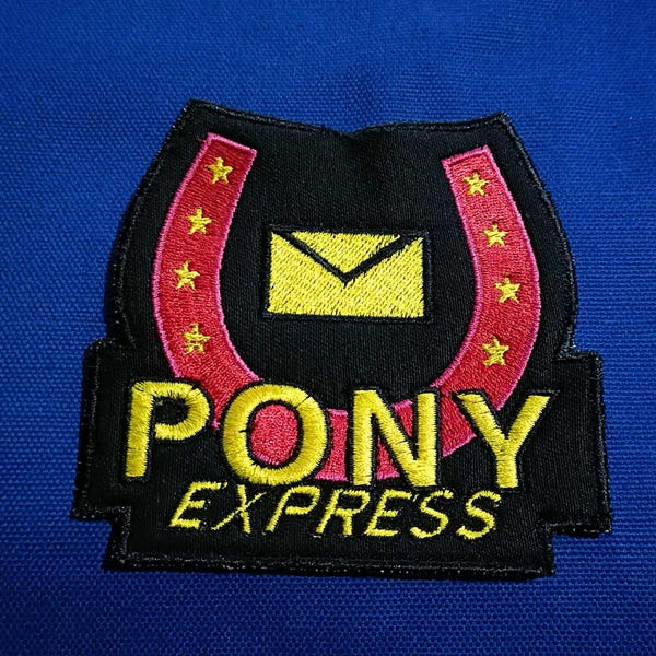 Pony Express Patch Mouthwashing - Etsy