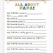 Fathers Day Gift, All About Papa, Papa Questionnaire, Grandkids Fathers ...