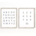 Farmhouse ABC Print, Alphabet Numbers Print Pack, Playroom Printables ...