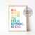 We Can Do Hard Things Rainbow Poster Print, Rainbow Print, Physical ...