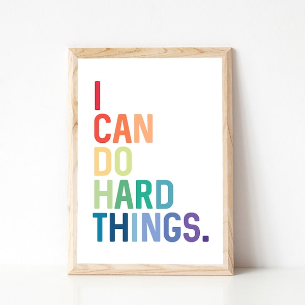 I Can Do Hard Things - Etsy