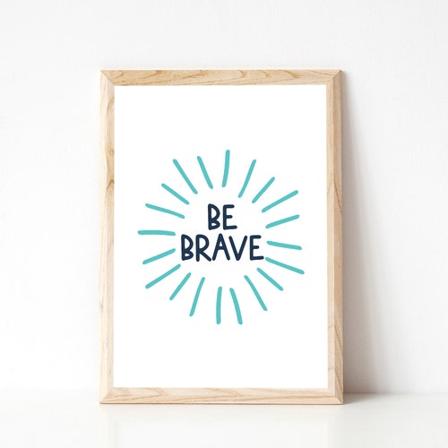 Be Kind Print Nursery Decor Playroom Print Wall Art Print - Etsy