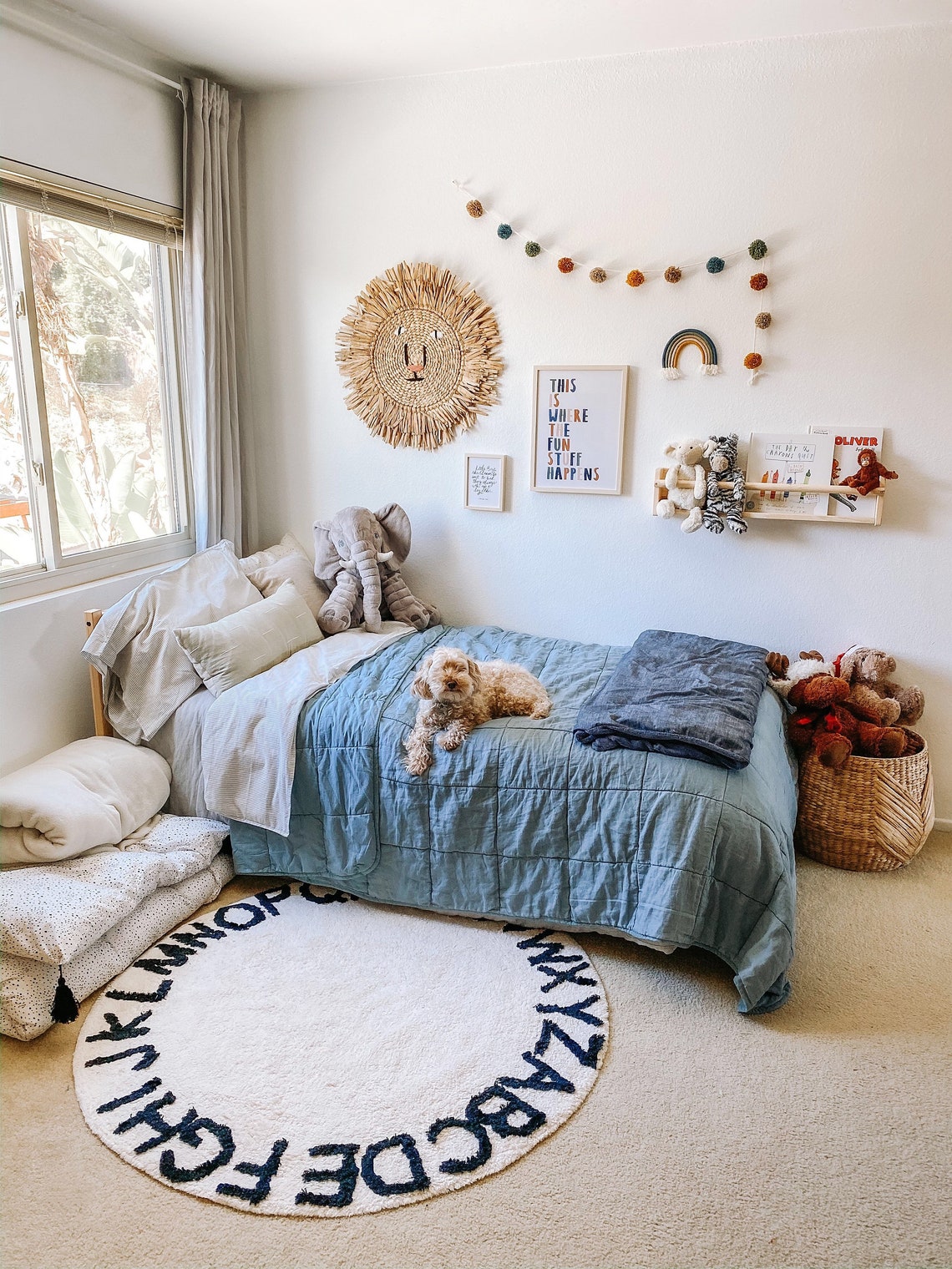 Playroom Prints, Playroom Printable, Colorful Nursery Printable ...