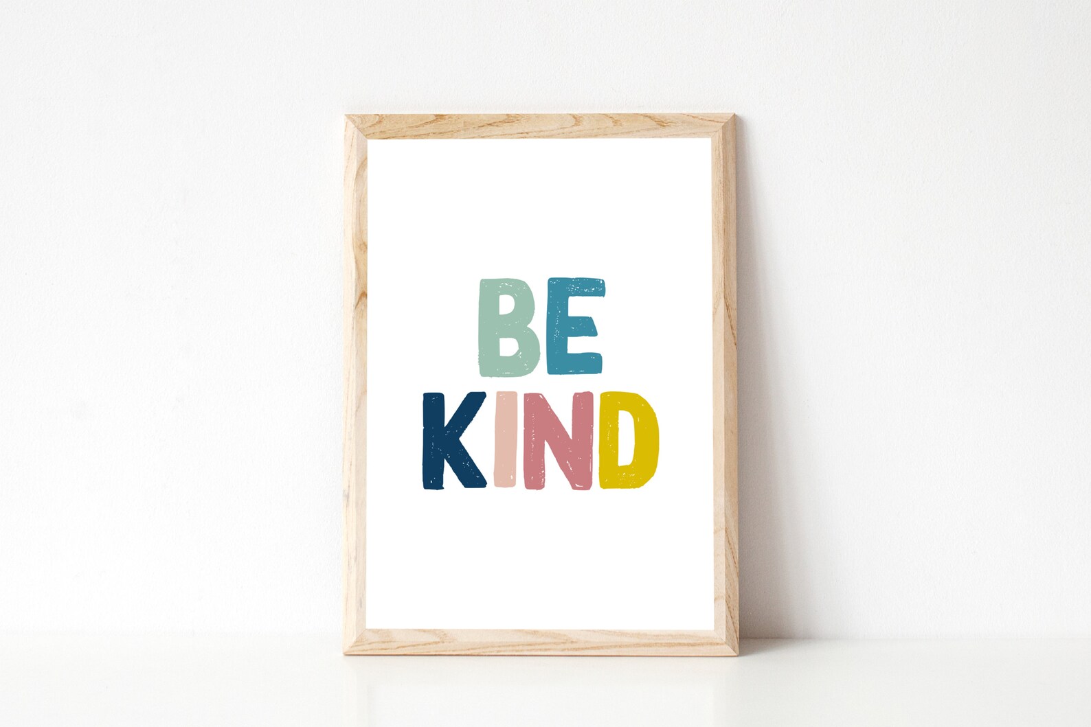 Be Kind Print Nursery Decor Playroom Print Wall Art Print - Etsy
