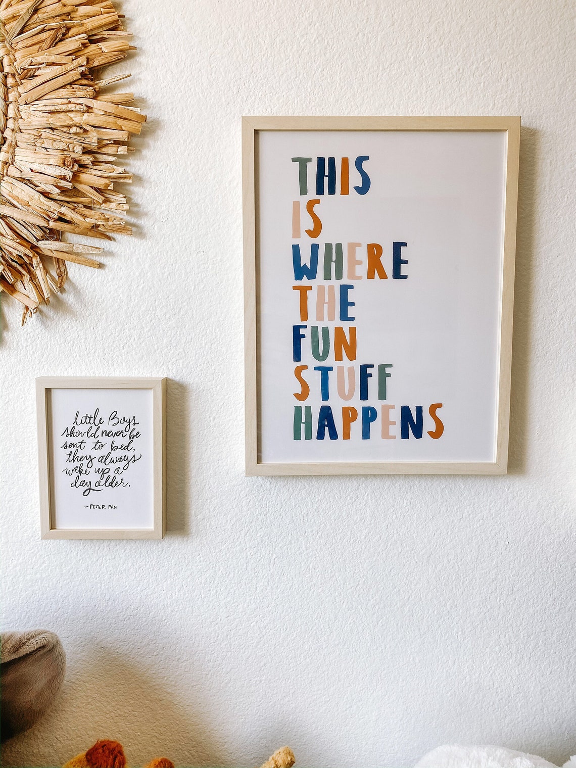 Playroom Prints, Playroom Printable, Colorful Nursery Printable ...