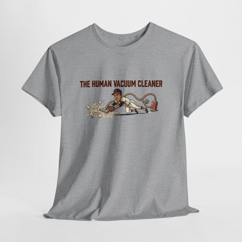 The Human Vacuum Cleaner Tee | Brooks Robinson - Etsy