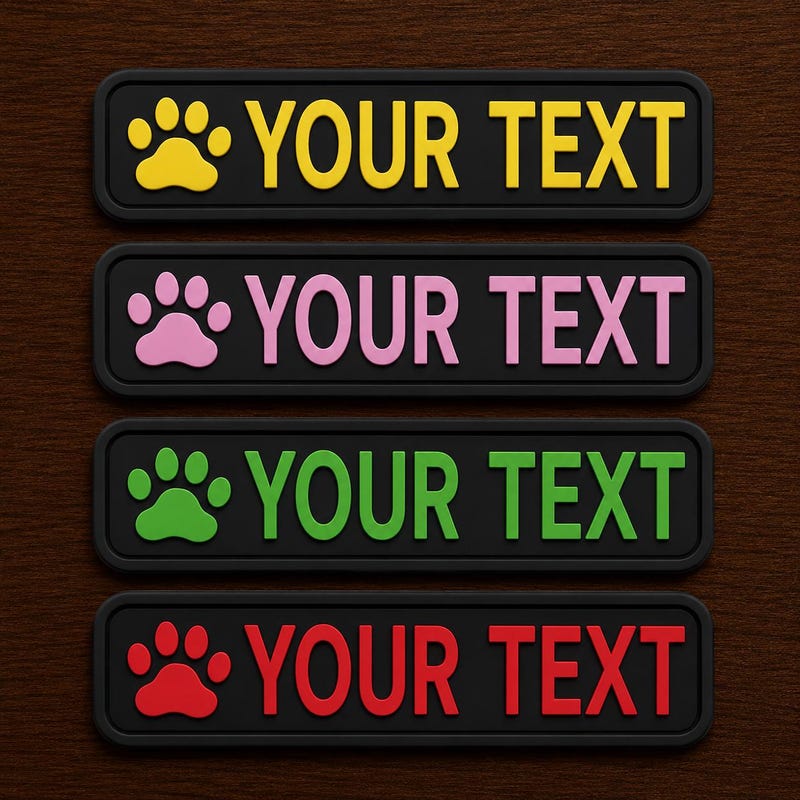 K 9 Vest Patches - Etsy