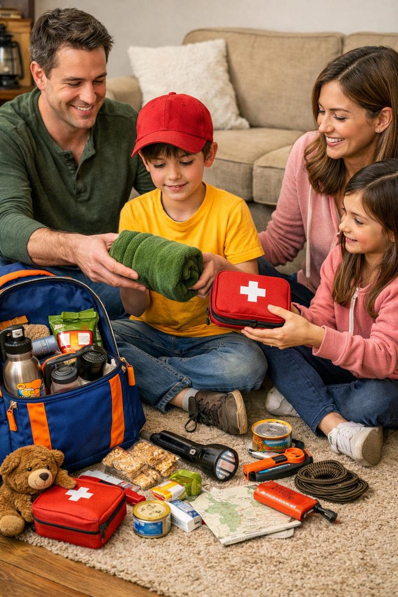 Kids Emergency 72 Hour Bug Out Bag - Pdf - by Age Group - Digital Print ...