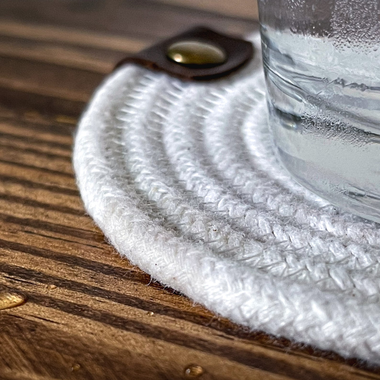 Natural Cotton Rope Coasters - Etsy