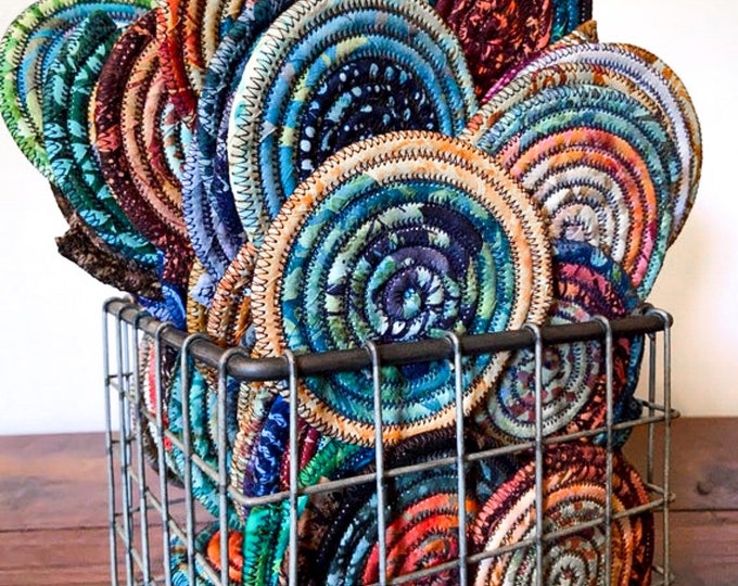 Custom Made Cotton Coasters - Etsy