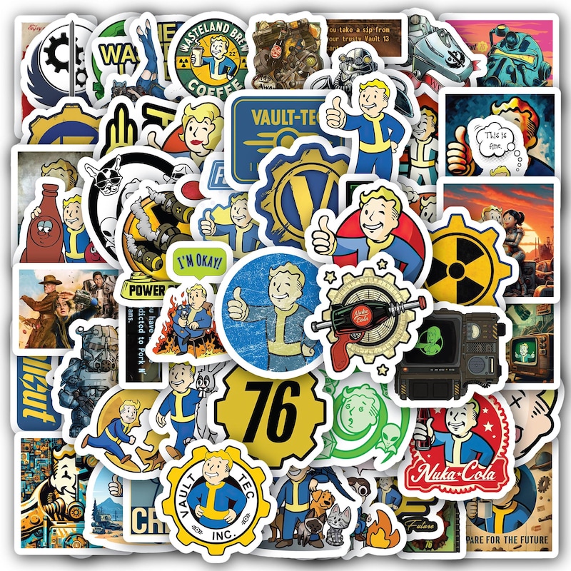 Fallout Labels - Etsy