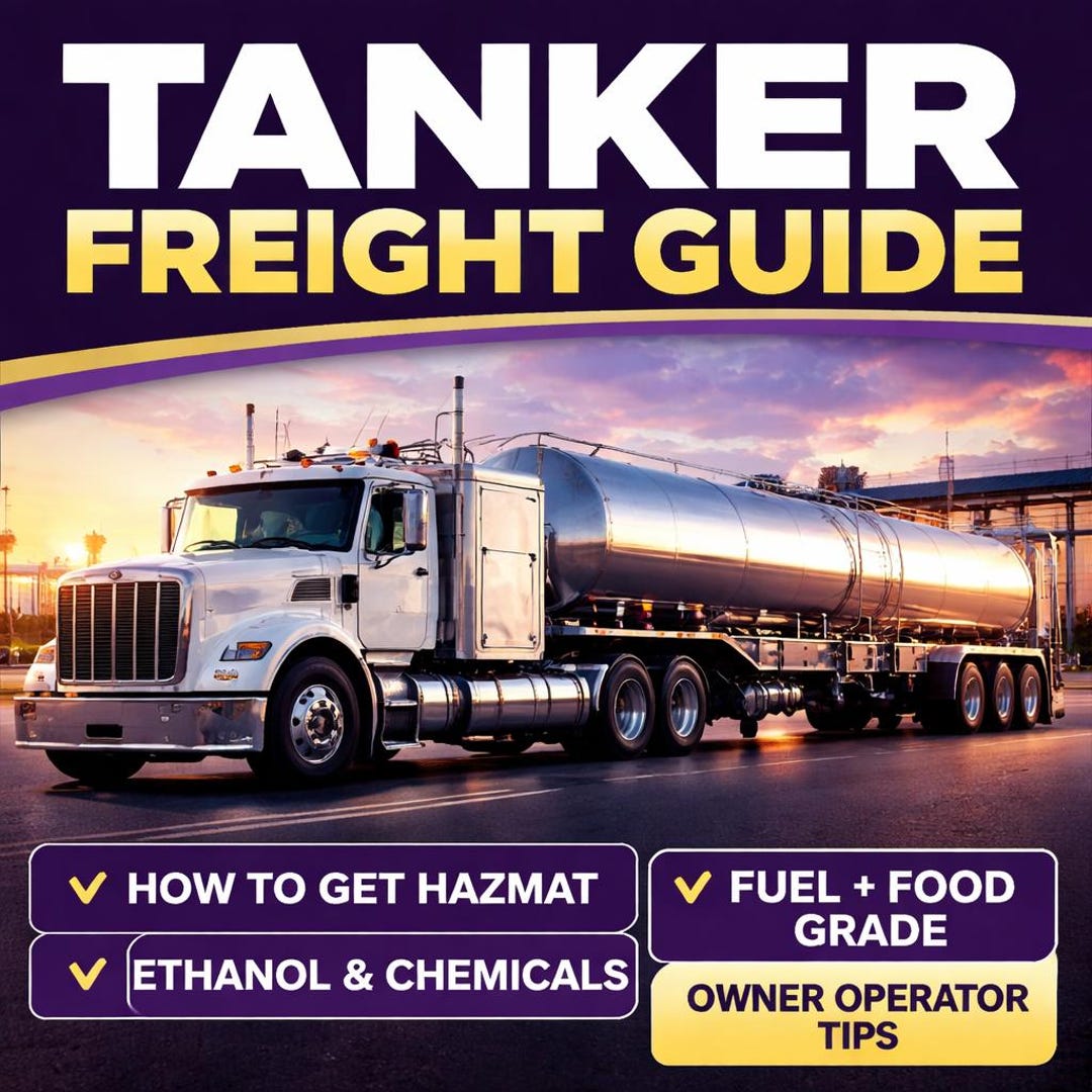 Tanker Freight for Beginners | Hazmat + Tanker Endorsement (N & H ...