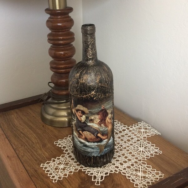 Decorated Bottle - Etsy
