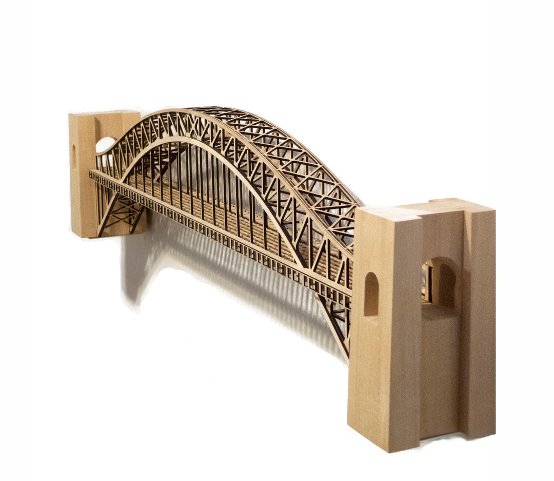 The Hell Gate Bridge Lasercut Model - Etsy