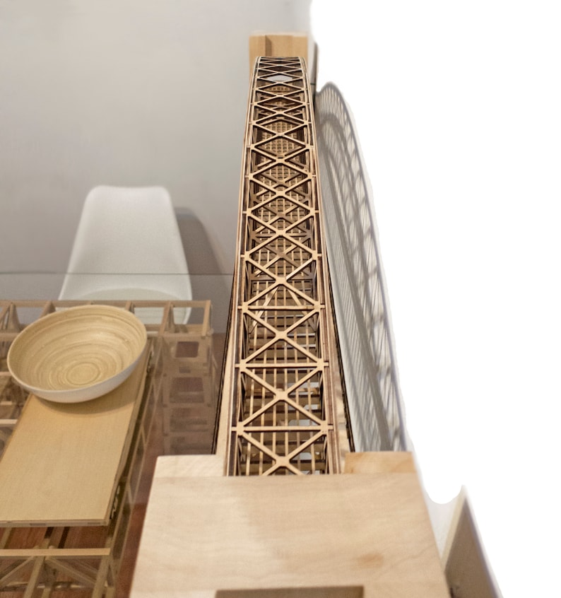 The Hell Gate Bridge Lasercut Model - Etsy