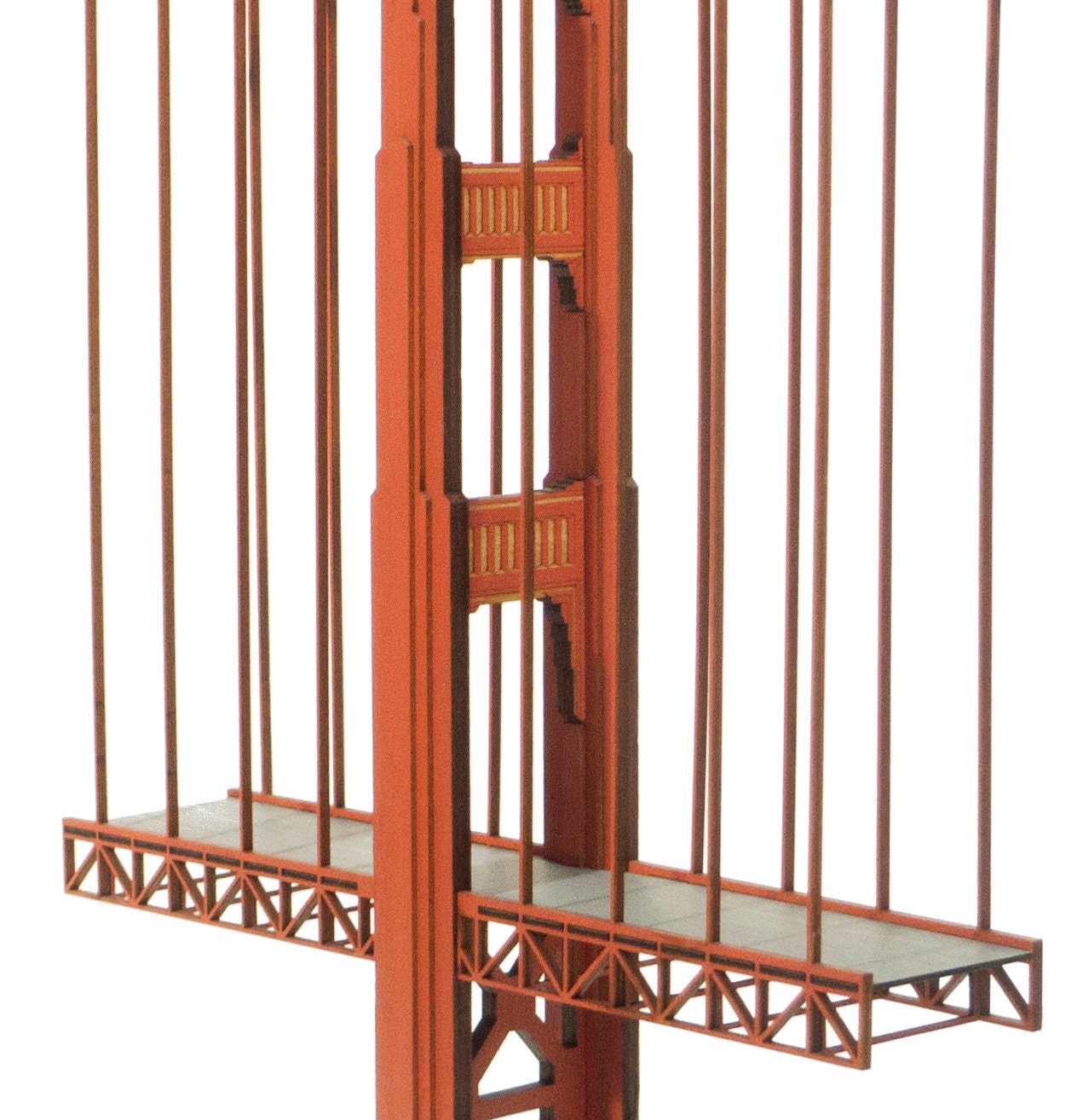 Golden Gate Bridge Sectional Model - Etsy