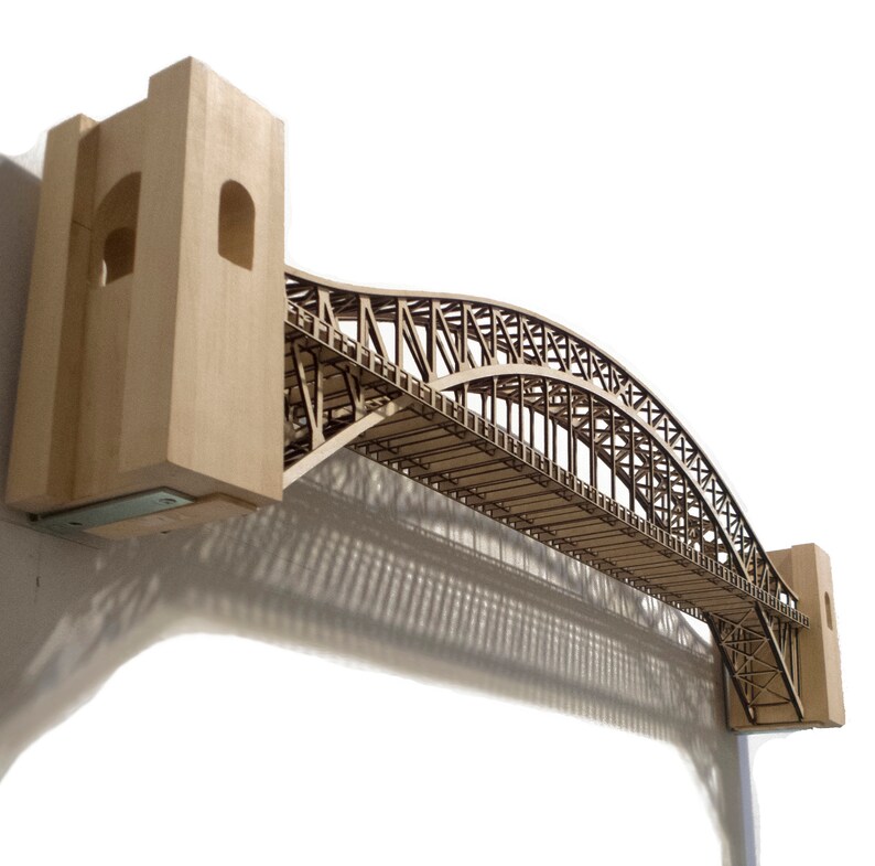 The Hell Gate Bridge Lasercut Model - Etsy