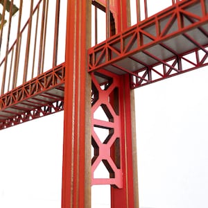 Golden Gate Bridge Fullspan Wood Model - Etsy