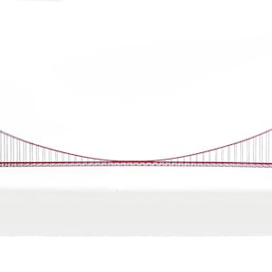 Golden Gate Bridge Fullspan Wood Model - Etsy