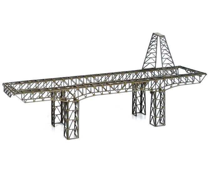 Walthers 1/87 HO Scale Two-axle TRUCK CRANE Boom and 360 Positionable ...