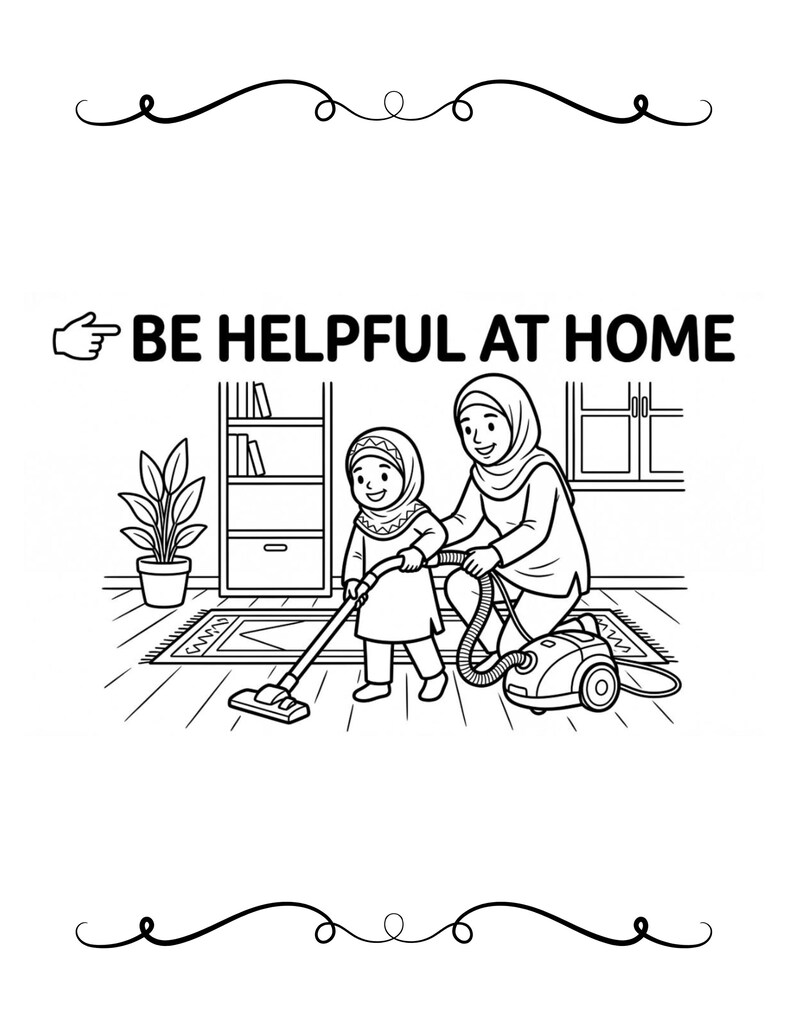 Islamic Coloring Book for Kids | Good Deeds for Allah | Muslim Kids ...
