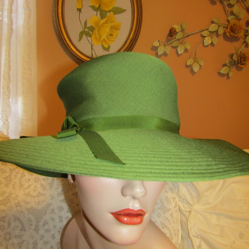 Green Top Hat - Etsy