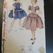 1951 Simplicity Girl 2-view DRESS PATTERN #3786----size 10 - Etsy
