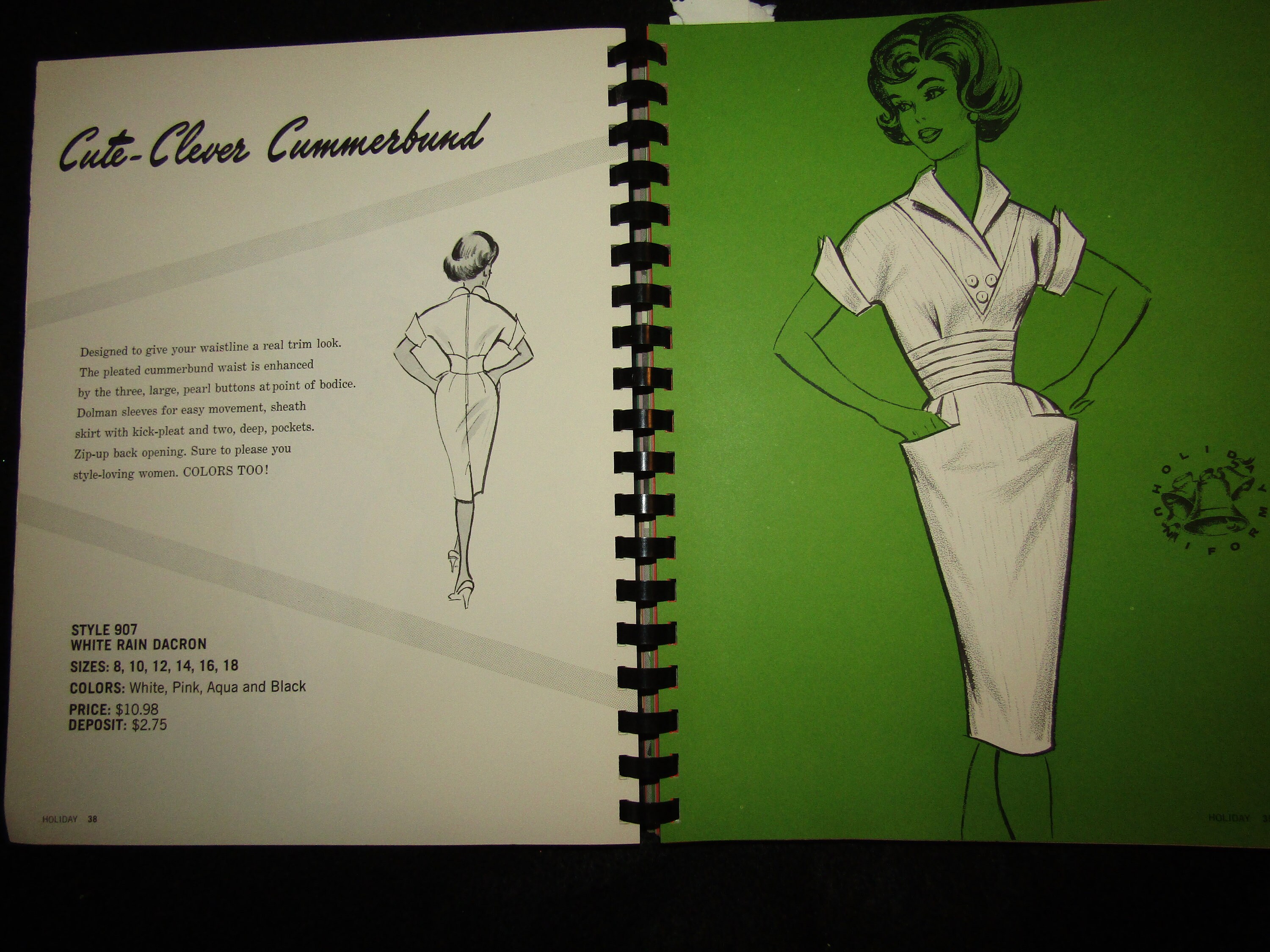 1962-1963 Mail Order UNIFORMS CATALOG Fall-winter by Holiday Uniforms ...