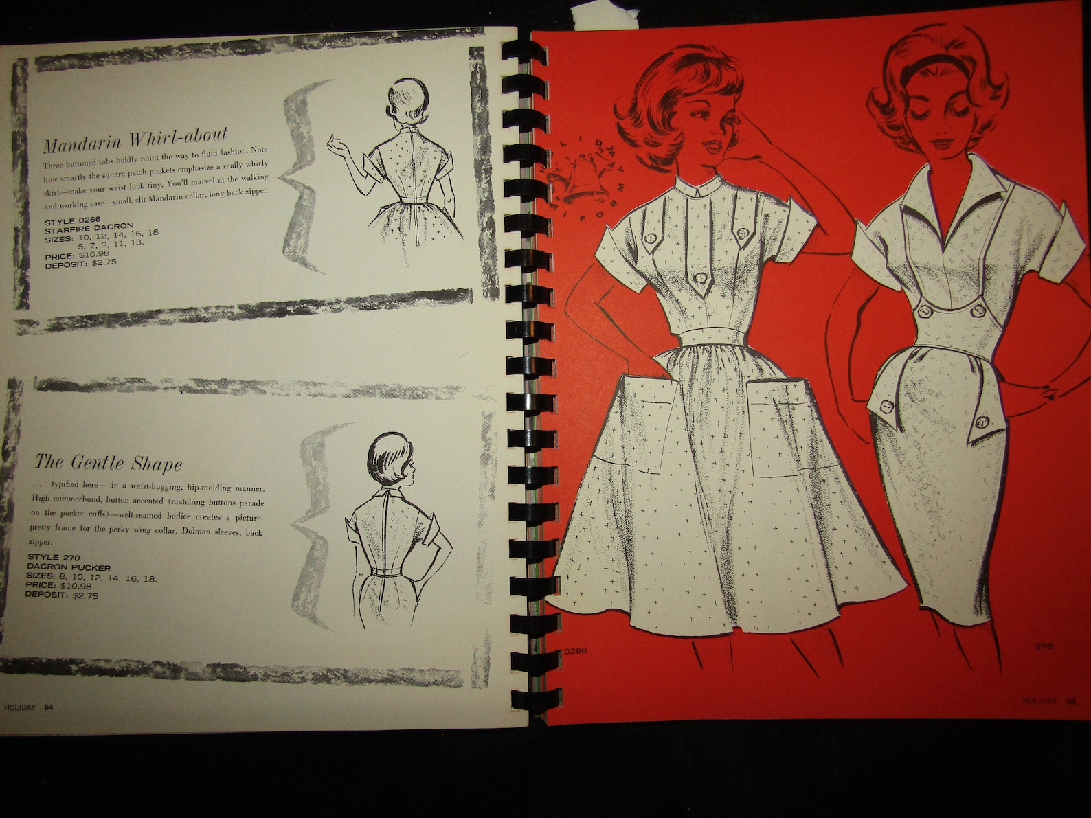 1962-1963 Mail Order UNIFORMS CATALOG Fall-winter by Holiday Uniforms ...