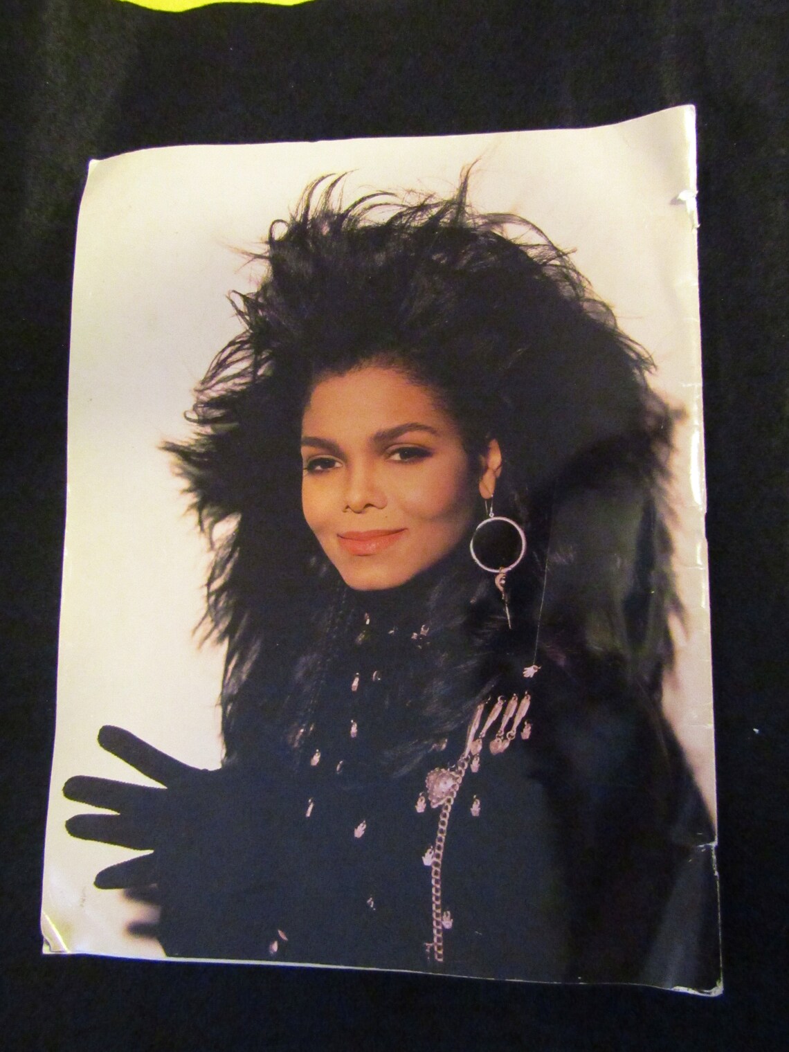 1990 Autographed JANET JACKSON rhythm Nation World - Etsy