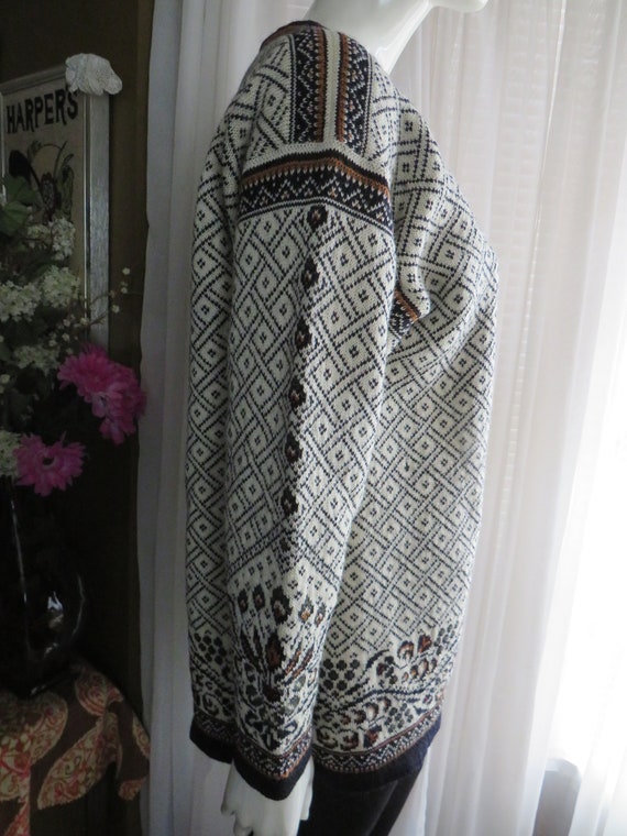 1980s'/90s' WOOL EARTHY Colored Casual SWEATER By Dal… - Gem