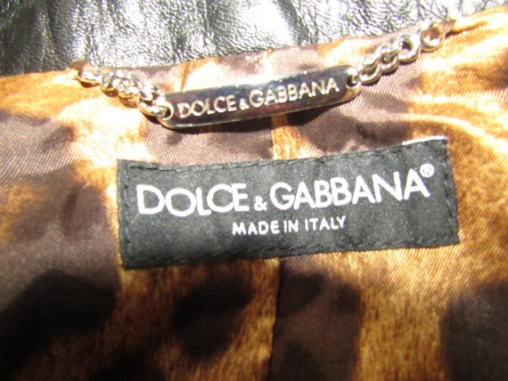 1990s' Ladies BLACK LEATHER (Sheep Skin) VEST by Dol… - Gem