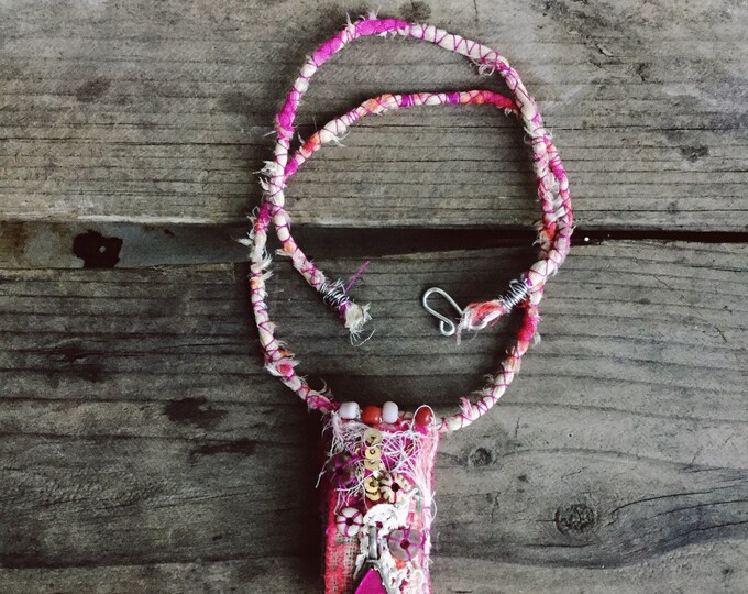 Hmong Necklace Hmong Tribal Gypsy Necklace Boho Textile - Etsy