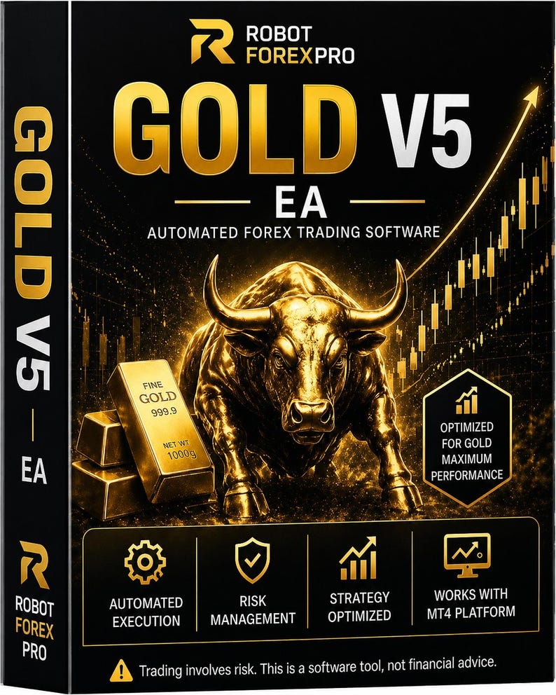 RFP Gold V5 EA Mt4|automated Gold Trading Robot | Smart Scalping Forex ...