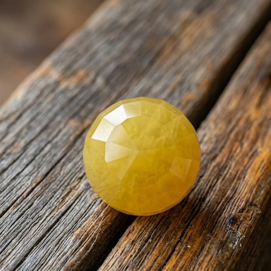 Buy Natural Yellow Sapphire Gemstone 300-400CT, Faceted Yellow Sapphire ...