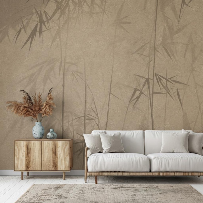 Bamboo Wallpaper - Etsy