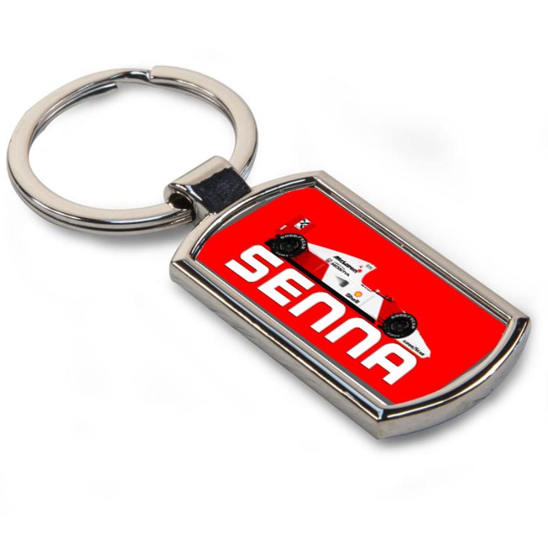 Ayrton Senna F1 Keyring Keychain Mclaren MP4/7 1992 F1 Gift - Etsy