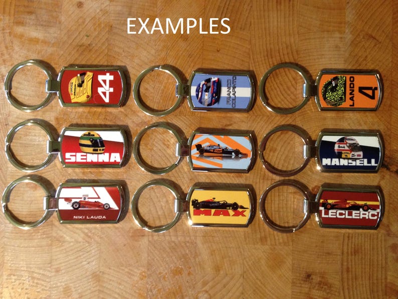 Ayrton Senna F1 Keyring Keychain Williams FW16 1994 F1 Gift - Etsy