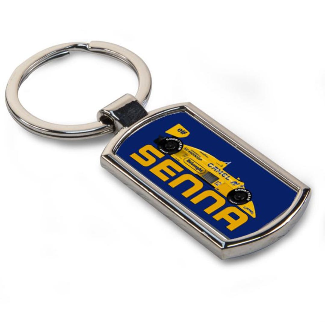 Ayrton Senna F1 Keyring Keychain 99T 1987 F1 Gift - Etsy