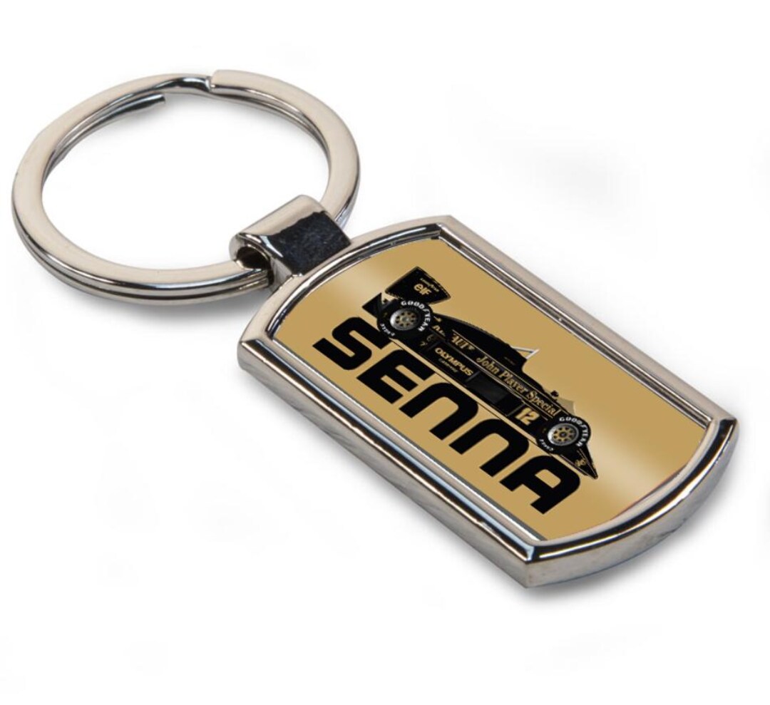 Ayrton Senna F1 Keyring Keychain 97T 1985 F1 Gift - Etsy