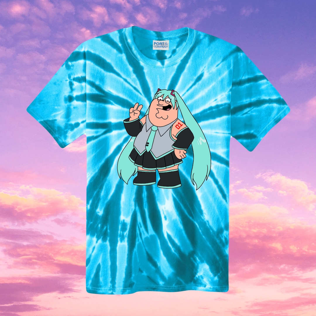 Peter Miku Tie Dye Tee - Etsy