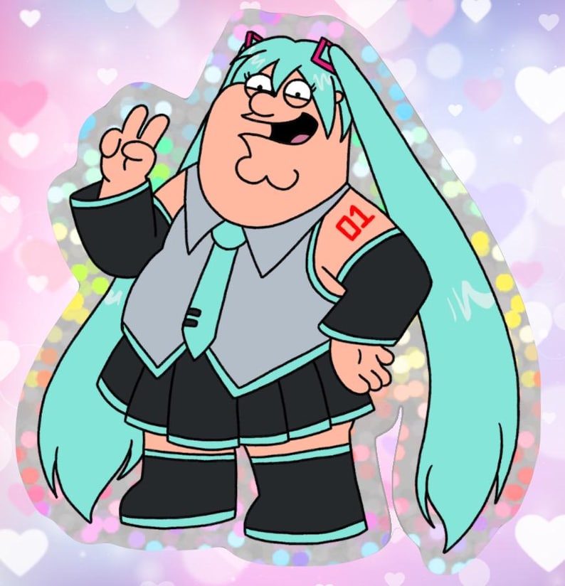 Peter Vocaloid Glitter Sticker - Etsy