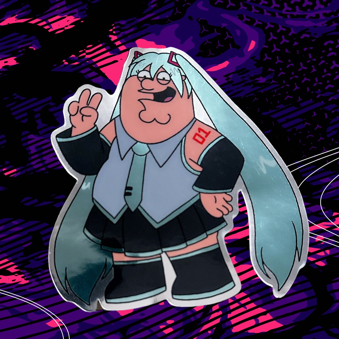 Peter Vocaloid Mirror Finish Sticker - Etsy