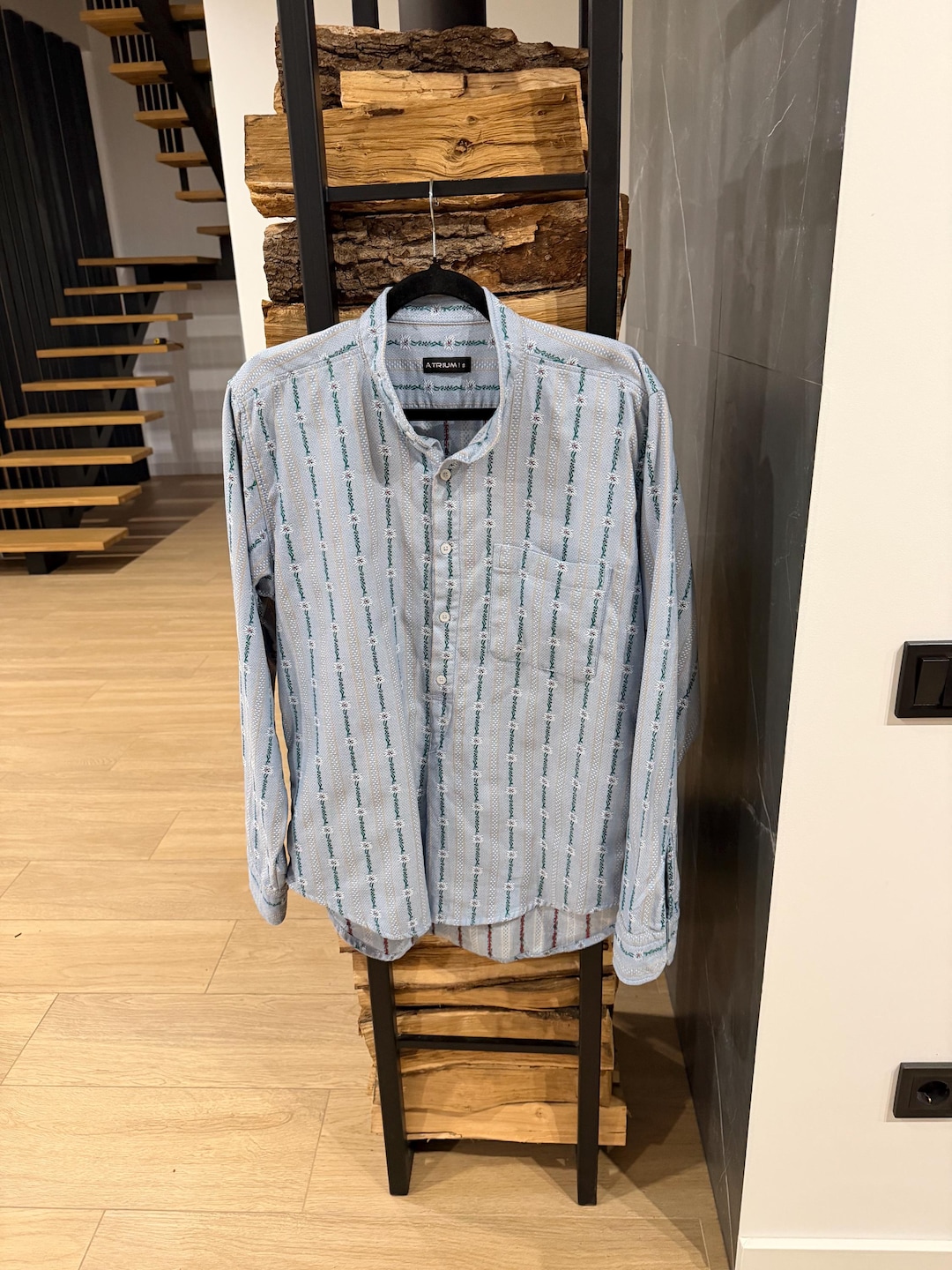 Atrium Germany Bavarian Stand Collar Shirt – EU 52 / US 44 – L ...