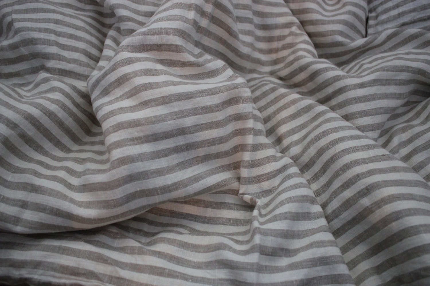 Flax Bed Linen... Natural Softened Linen Duvet Cover Twin Full | Etsy