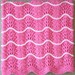 NEW Handmade FUCHSIA PINK Knit Crochet Baby Afghan Blanket Throw ...